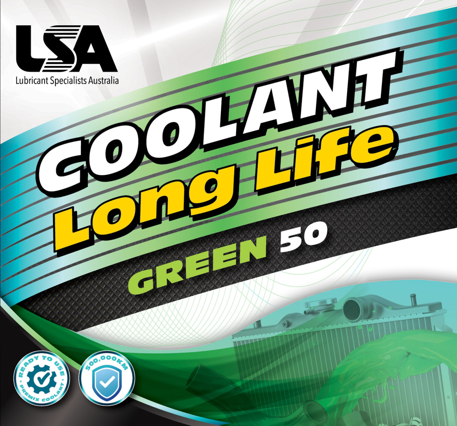 Coolant Long life Green 50 - LSA Oils